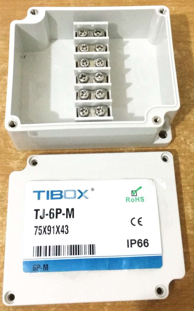 6 poles Terminal Block Box