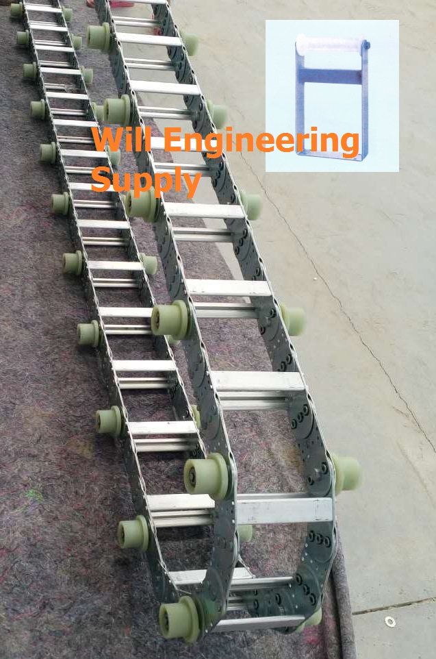 Steel cable drag chain รางกระดูกงูร้อยสายไฟเหล็ก